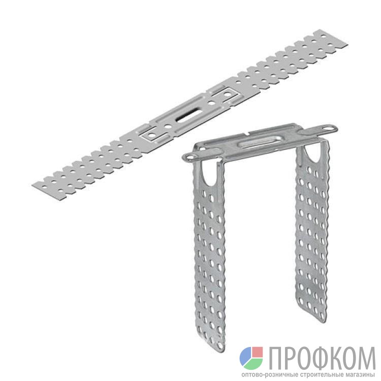 Подвес прямой 60х27 0,9 мм - Подвесы для гипсокартона - Стройматериалы ...