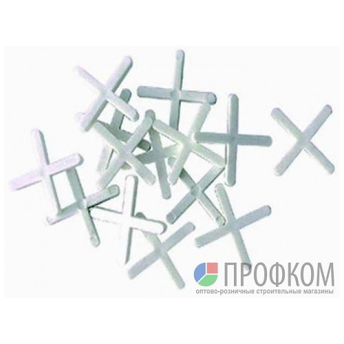 Крестики для кафеля 1,5мм (200шт) - Комплектующие для плитки и ...